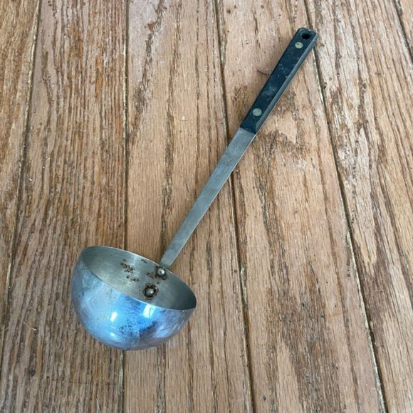 Vintage | Kitchen | Vintage Flint Arrowhead Black Handle Soup Ladle ...